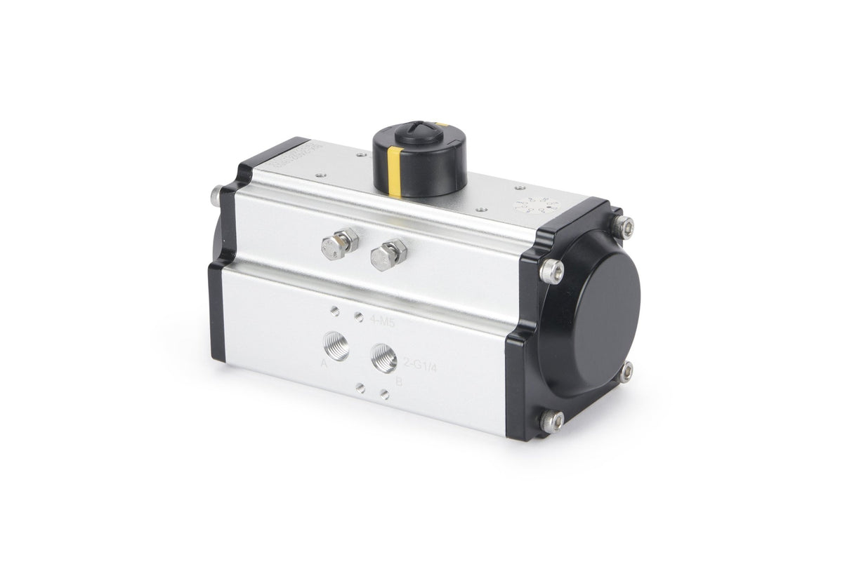 Actuator Pneumatic Aluminium Rack & Piston Namur ISO 5211 - Double Act ...