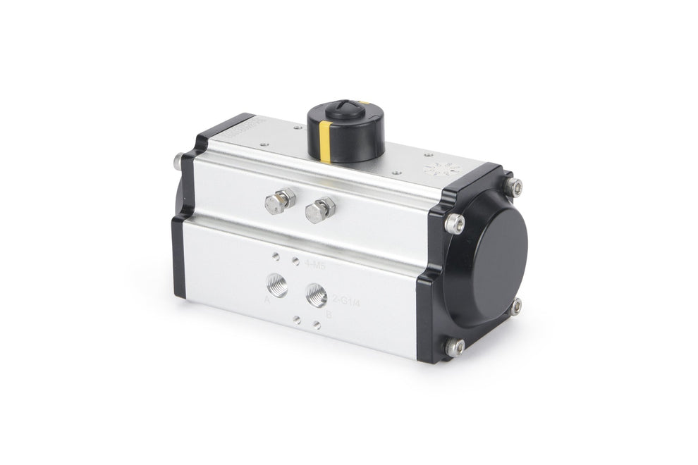 Actuator Pneumatic Aluminium Rack & Piston Namur ISO 5211 - Double Act ...