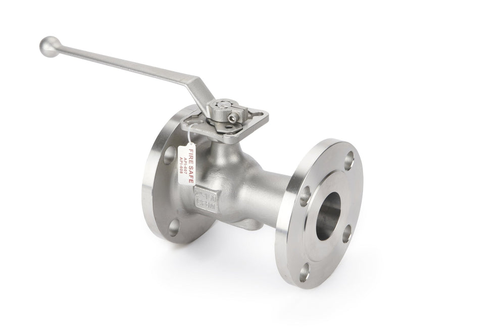Ball Valve 1-Piece Stainless Steel Reduced Bore ISO Direct Mount Flang ...