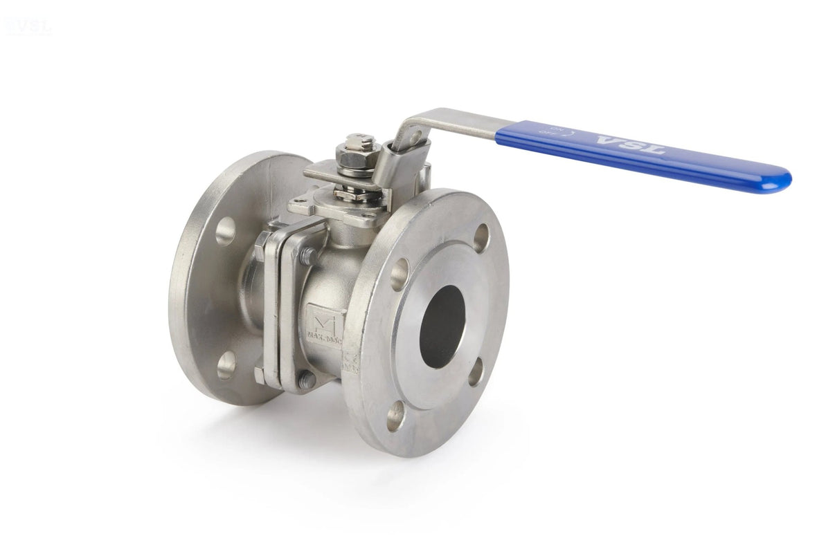 Ball Valve 2-Piece Stainless Steel Full Bore Flanged (CF-2) – Valve Supply