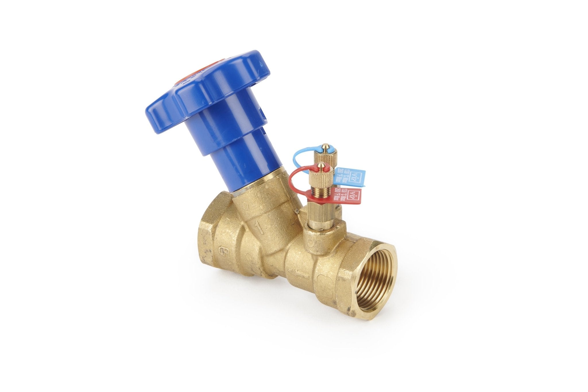 Double Regulating Valve Brass Fixed Orifice Screwed BSP Connections (F ...