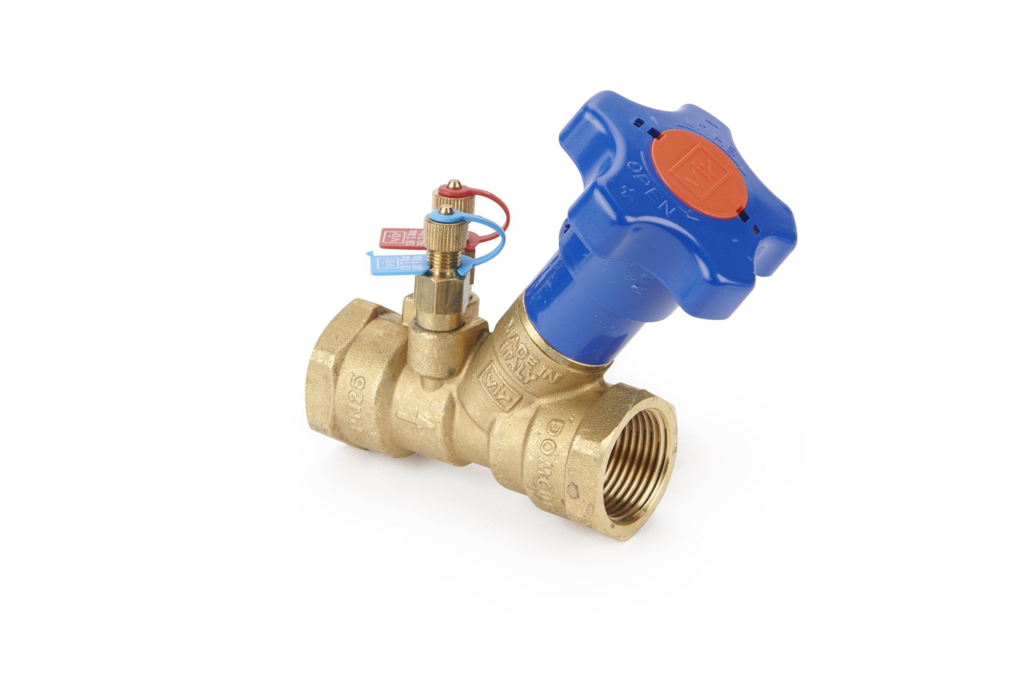 Double Regulating Valve Brass Fixed Orifice Screwed BSP Connections (F ...